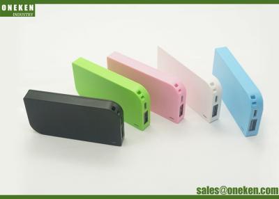 China 2000mAh Fastest Power Bank For Digital Cameras , ABS / PC Portable USB Phone Charger for sale