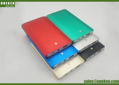 China Aluminum Alloy 4000mah Power Bank , Multi Colors Portable Mobile Phone Charger for sale