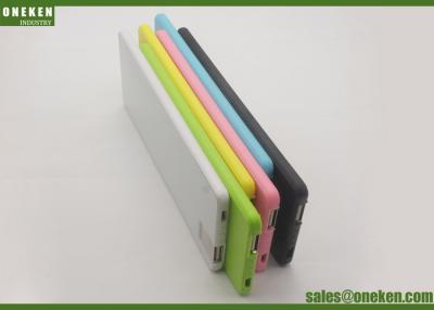 China Mini Size Pocket Power Bank Plastic Case , Slim Power Bank 30000mah For Cell Phones for sale