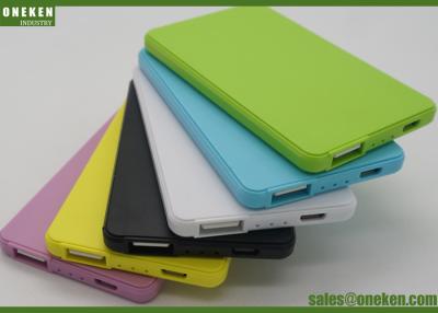 China Ultra Thin Portable Power with ABS / PC Material , 2000mAh Mini Powerbank For Promotion for sale