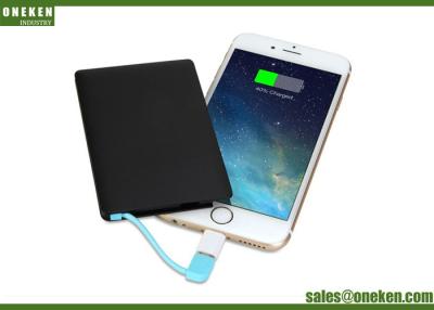 China New Stylish 2500mAh Ultra Slim Mobile Power , Portable Battery Charger For Cell Phone for sale