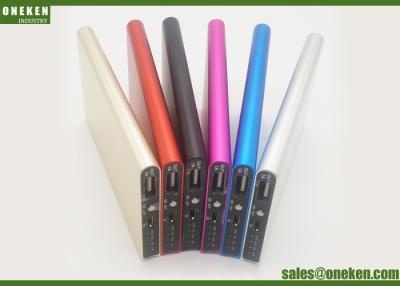 China Aluminum Alloy Metal Power Bank Small Size 3000mAh 107g With High Compatibility for sale