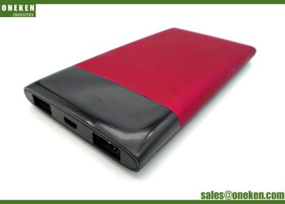 China Ultra Slim 6000mAh Portable Battery Charger For Mobile Devices 125 * 67 * 14.5mm for sale