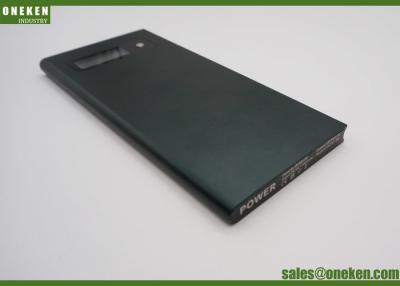 China Synchronous Display LCD Display Power Bank Aluminum Alloy Shell Red / Black for sale