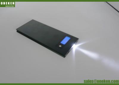 China LCD Display Flashlight Power Bank OK - P06 8000mAh Lithium - Ion Polymer Metal Case for sale
