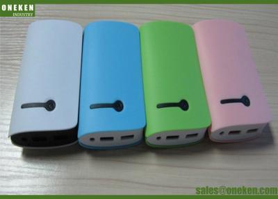 China Fashion Blue / Pink / Green Book 18650 Power Bank 5400mAh / 7800mAh MSDS / UN38 . 3 for sale