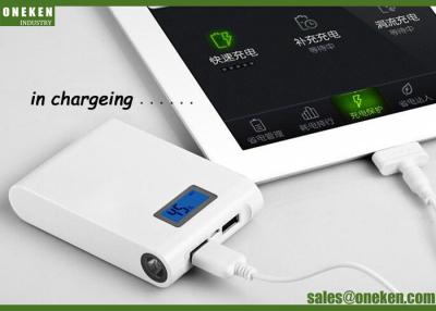 China OEM 12000mah 18650 Lithium Battery Charger With Emergency LCD Screen for sale