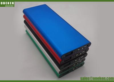 China Blue Li - Polymer Power Bank Metal Case Rechargeable Power Bank 9000mAh for sale