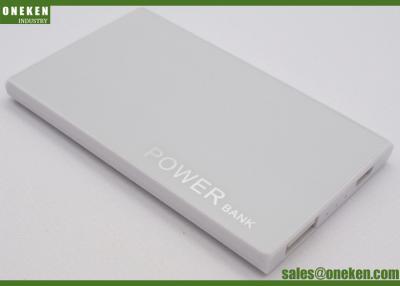 China Business Portable Charger Ultra Thin Portable Power Credit Card Size 2000mAh for sale