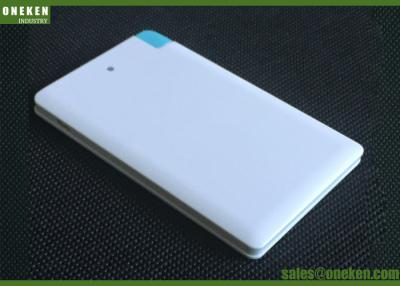 China Mini External Battery Charger , 2500 mAh Smartphone Portable Power Bank for sale