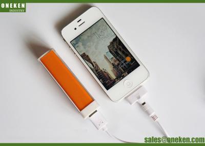 China Pocket Lipstick 18650 Power Bank For Smartphones / Mobile Phone Portable Charger for sale