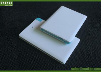 China Mobile Ultra Slim Power Bank Power Supply 2500mah , Cell Phone Battery Bank for sale
