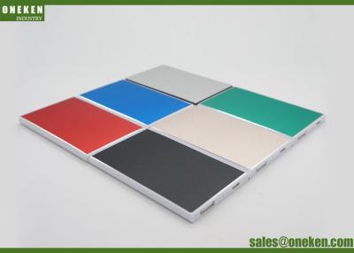 China Aluminum Alloy Shell External Ultra Slim Credit Card Power Bank 2600mah for sale