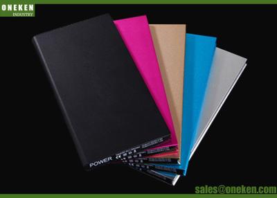 China Super Slim 6000mAh Fast Charging Power Bank For iPhone / Samsung for sale