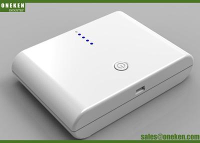 China White / Black 18650 Power Bank 12000mAH Large Capacity Power Bank CE Approved for sale