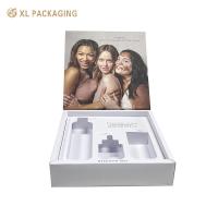 Quality White Printing Paper Cosmetic Paper Box Magnetic Closure Packaging Box With EVA for sale