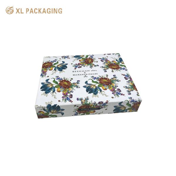 Quality Custom Elegent Inside White Colour Printing Magnetic SkinCare Packaging 157gsm for sale