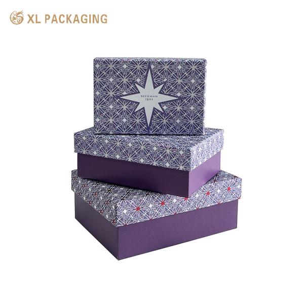 Quality Handmade Custom Essential Oil Gift Box Packaging Rigid Cardboard Top And Bottom for sale