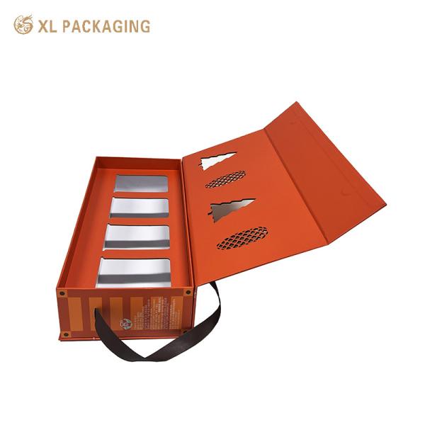 Quality XL Packaging Custom Luxury Boxes Recyclable Food Packaging Boxes Macaron Waffle for sale
