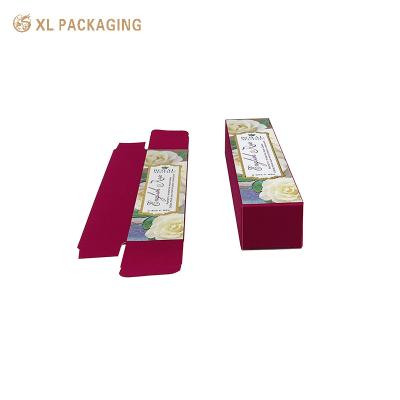 Chine Papeterie de luxe Carton pliable Boîte à lèvres Serum cosmétique Bouteille d'emballage Eco-friendly à vendre