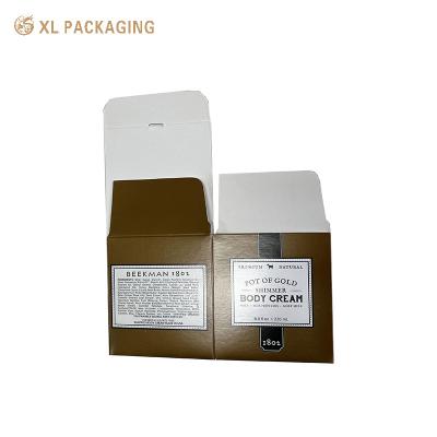 China Lotion Card Paper Box Accept Customization Face Cream Cardboard Box Factory Making Folding Card Box for Eye Cream for sale
