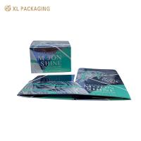 China Luxury Silver Folding Gift Box with Auto-Lock Bottom for Cosmetic Packaging for sale