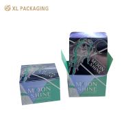China Luxury Silver Folding Gift Box with Auto-Lock Bottom for Cosmetic Packaging for sale