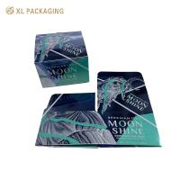 China Luxury Silver Folding Gift Box with Auto-Lock Bottom for Cosmetic Packaging for sale