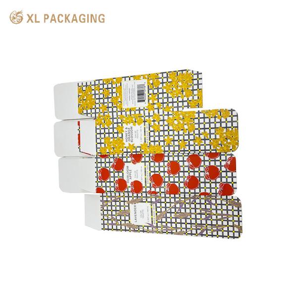 Custom Retail Skin Care Box Packaging Folding Cosmetic Paper Card Box Lipsticks Cosmetic Jars Paper Box