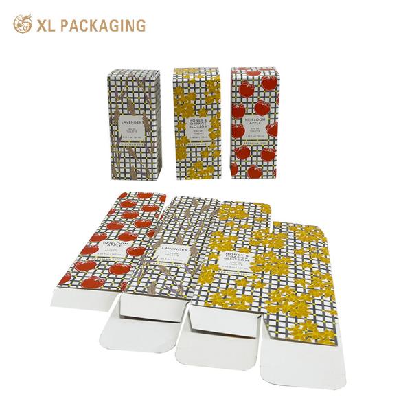 Custom Retail Skin Care Box Packaging Folding Cosmetic Paper Card Box Lipsticks Cosmetic Jars Paper Box