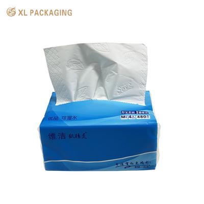 China White Virgin Pulp Facial Paper Tissue 3 - 4 Ply Water Absorption Paper Home Use for sale