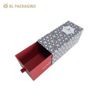 China Custom Hard Rigid Drawer Gift Box for Red & White Wine Sets for sale