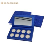 Quality Makeup Custom Printed Packaging Box Rectangle Empty Eyeshadow Palette Packaging for sale