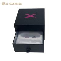Quality Custom Logo Paper Black Perfume Box Packaging Empty Perfume Boxes 2 Layers for sale
