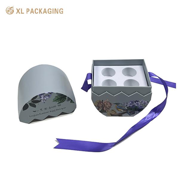Quality Luxury Easter Packaging Box Egg Shaped Paper Chocolate Candy Gift Boxes for sale