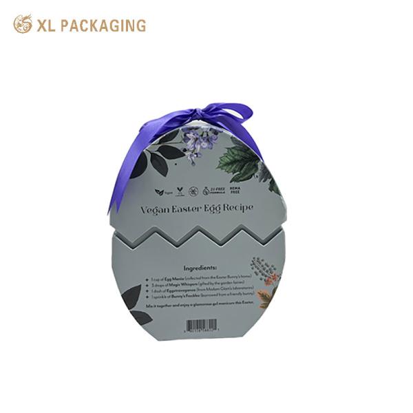 Quality Luxury Easter Packaging Box Egg Shaped Paper Chocolate Candy Gift Boxes for sale