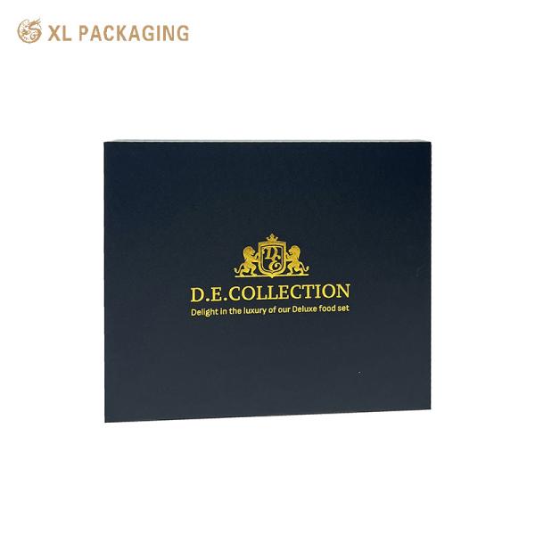 Quality XL Packaging Custom Packaging Box Factory Empty Blue Paper Packaging Boxes for sale