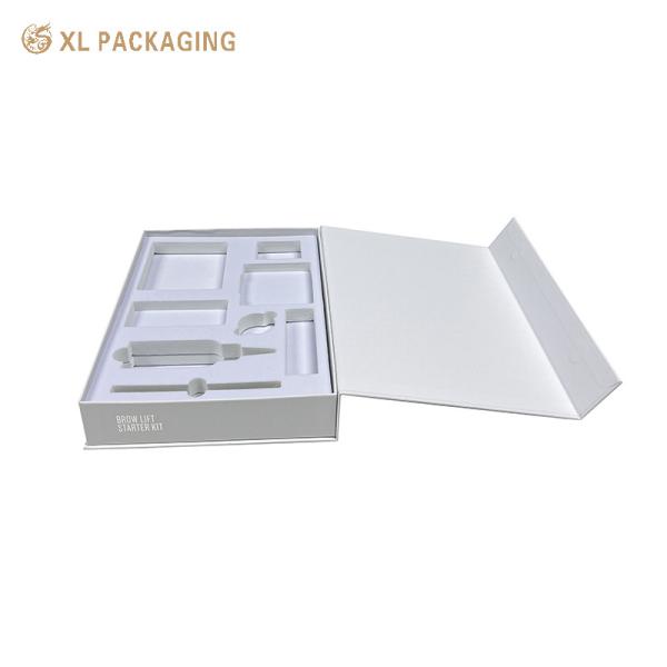 Quality Recycled Magnetic Closure Paper Gift Packaging Boxes Custom Logo For Skincare Cosmetic for sale