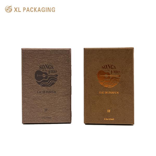 Quality 50ml 100ml Paper White Perfume Box Personalized Fragrance Packaging Box With for sale