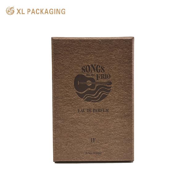 Quality 50ml 100ml Paper White Perfume Box Personalized Fragrance Packaging Box With for sale