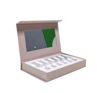 Quality Custom Cosmetic Packaging Boxes SkinCare Set Box With Magnet Closure Card Paper for sale