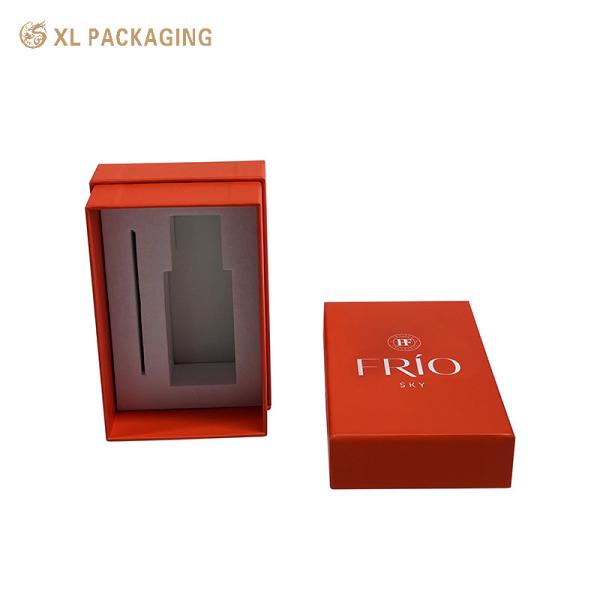 Quality Gold Foil In Surface Perfume Paper Box Luxury Lid And Base Customized With Logo for sale