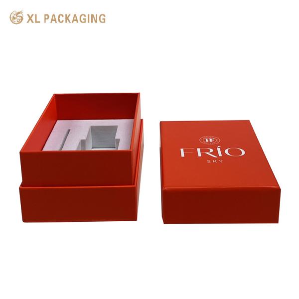 Quality Gold Foil In Surface Perfume Paper Box Luxury Lid And Base Customized With Logo for sale