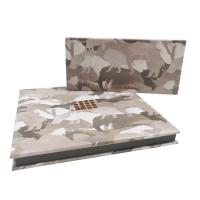 Quality Circular Empty Custom Eyeshadow Palette Box Packaging Makeup Cardboard Box for sale