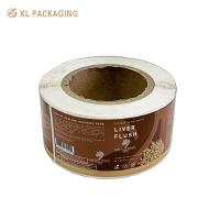China Custom Rectangle Label Sticker Roll with Logo Printing XL Packaging for sale