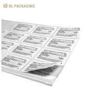 China Custom Rectangle Label Sticker Roll with Logo Printing XL Packaging for sale