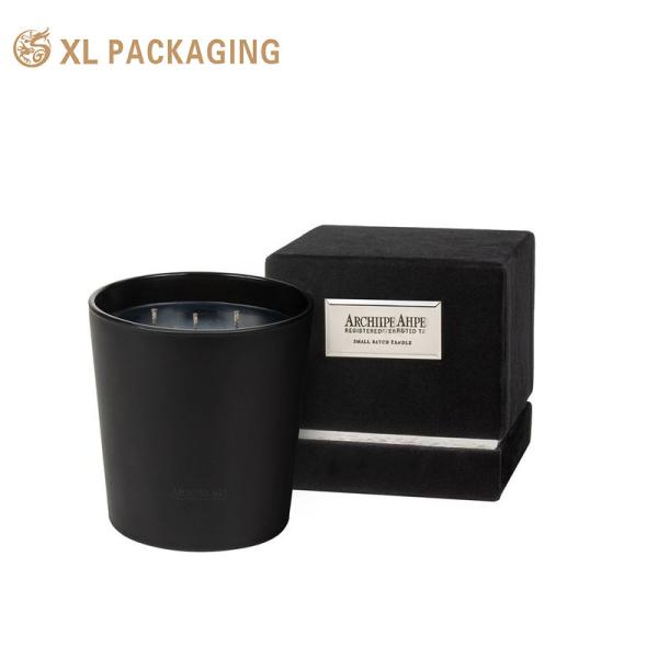 Quality Luxury Lid Candle Box Gift Perfume Craft Special Open Candle Packaging Box With Logo for sale