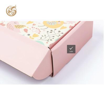 China Eco-Friendly Custom Kraft Corrugated Inner Boxes Reinforced Clothing/Tea Gift Mailer With Shockproof Lining Custom Print Easy Fold Design Shipping Packaging For Retail Gifting for sale
