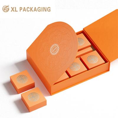 China Custom Logo Luxe Embossing Textuur Chocolade Candy Kartonnen Verpakkingsdoos met Stijve Papierdoos for sale