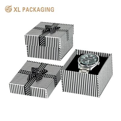 China Custom Logo Gift Display Square Watch Box Cases for Different Kinds of Gifts OEM for sale
